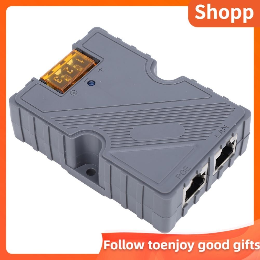 Shopp PoE Injector 150W GigE Passive Surge ESD Guard with Gigabit High ...