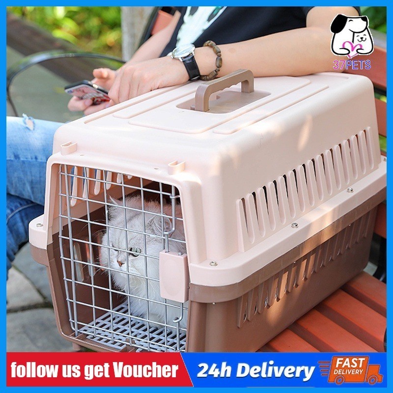 Pet carrier travel cage cat cage dog carrier cat carrier crates airline ...