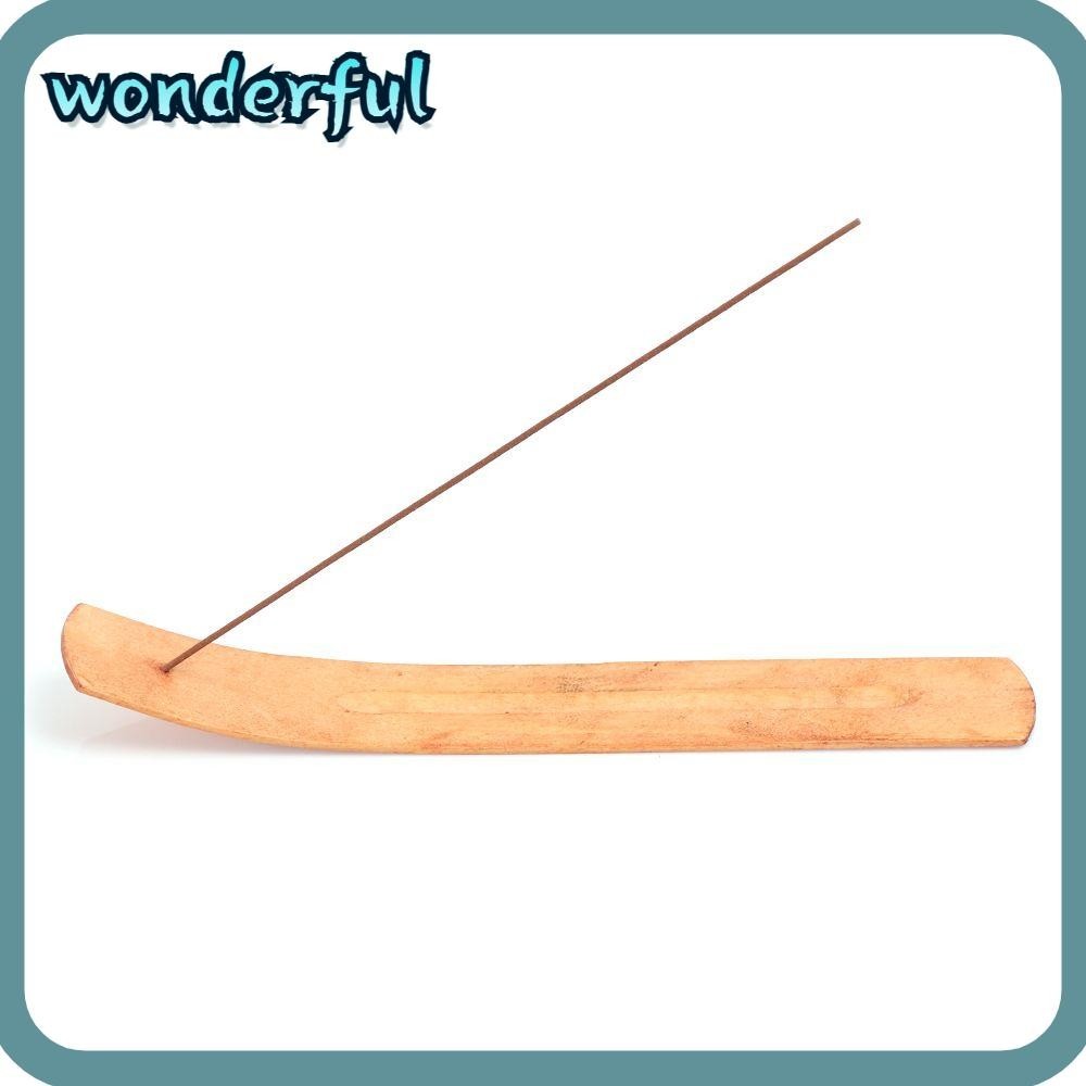 WONDER Ash Catcher Natural Plain Incense Board Aromatherapy Wooden ...