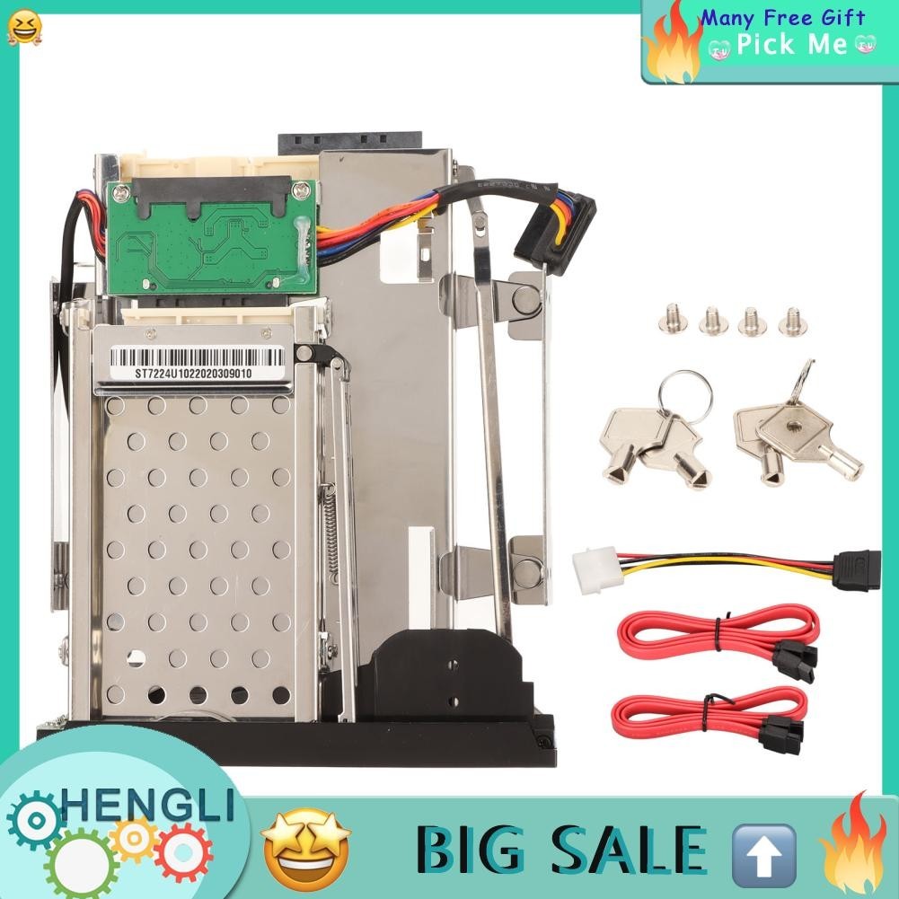 Hengli HDD Mobile Rack Cage Good Heat Dissipation 2.5in 3.5in Internal ...