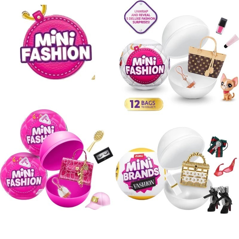 Zuru Mini Brands Toys 5 Surprise Mini Brands Toy Miniature Toys Mystery ...