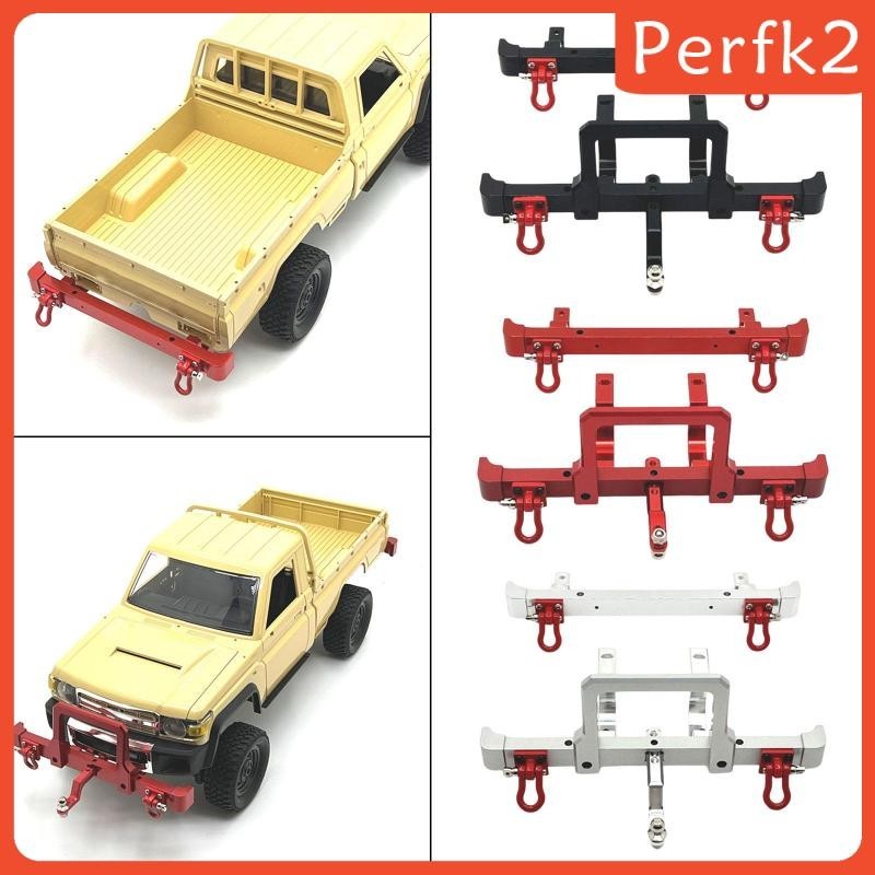 [Perfk2] 2 Pieces 1/12 RC Front Rear Bumper Replacement for MN82 LC79 ...