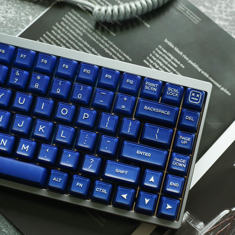PBT Keycaps - Klein Blue Jade Double Shot PBT Keycaps SA Profile ...