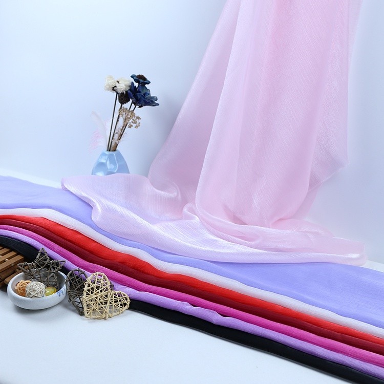 Transparent Glossy Silky Organza Fabric, See Through Shimmer Sheer ...