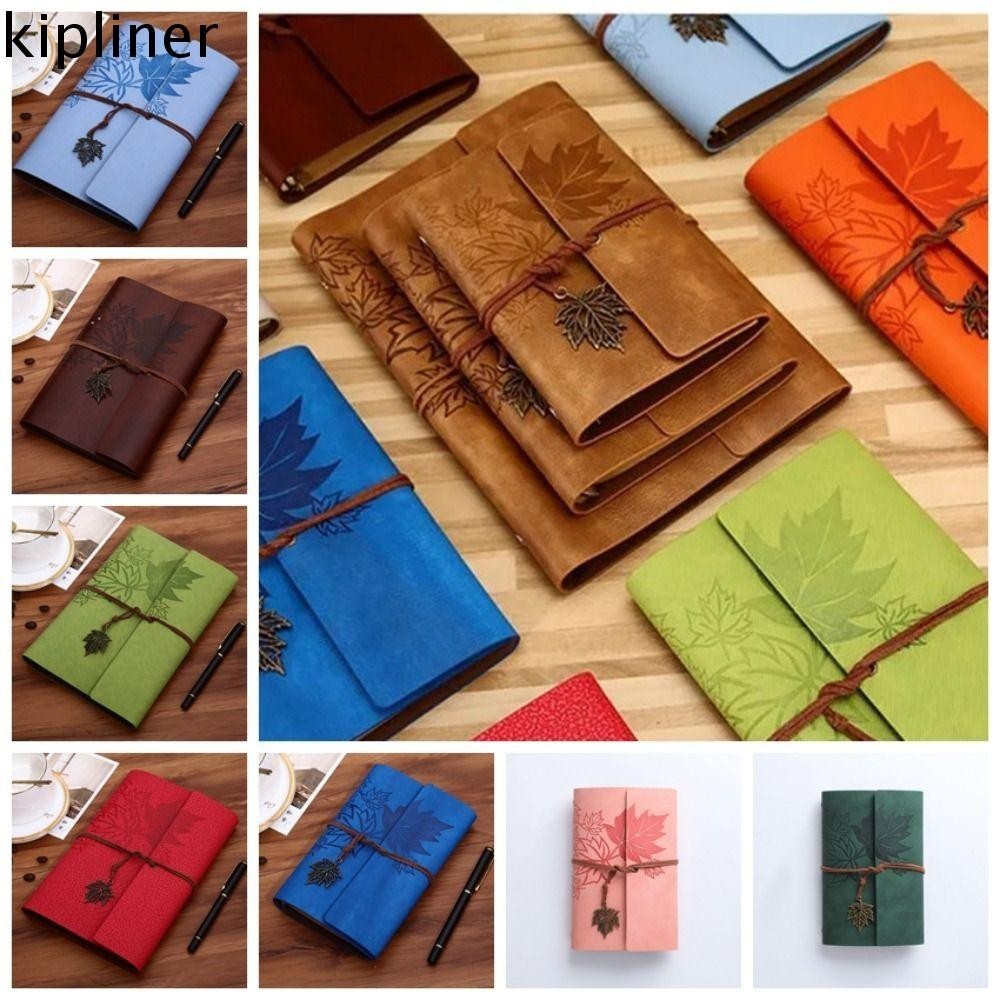 KIPLINER Travelers Vintage Notebook, A7/A6/A5 PU Leather PU Leather ...