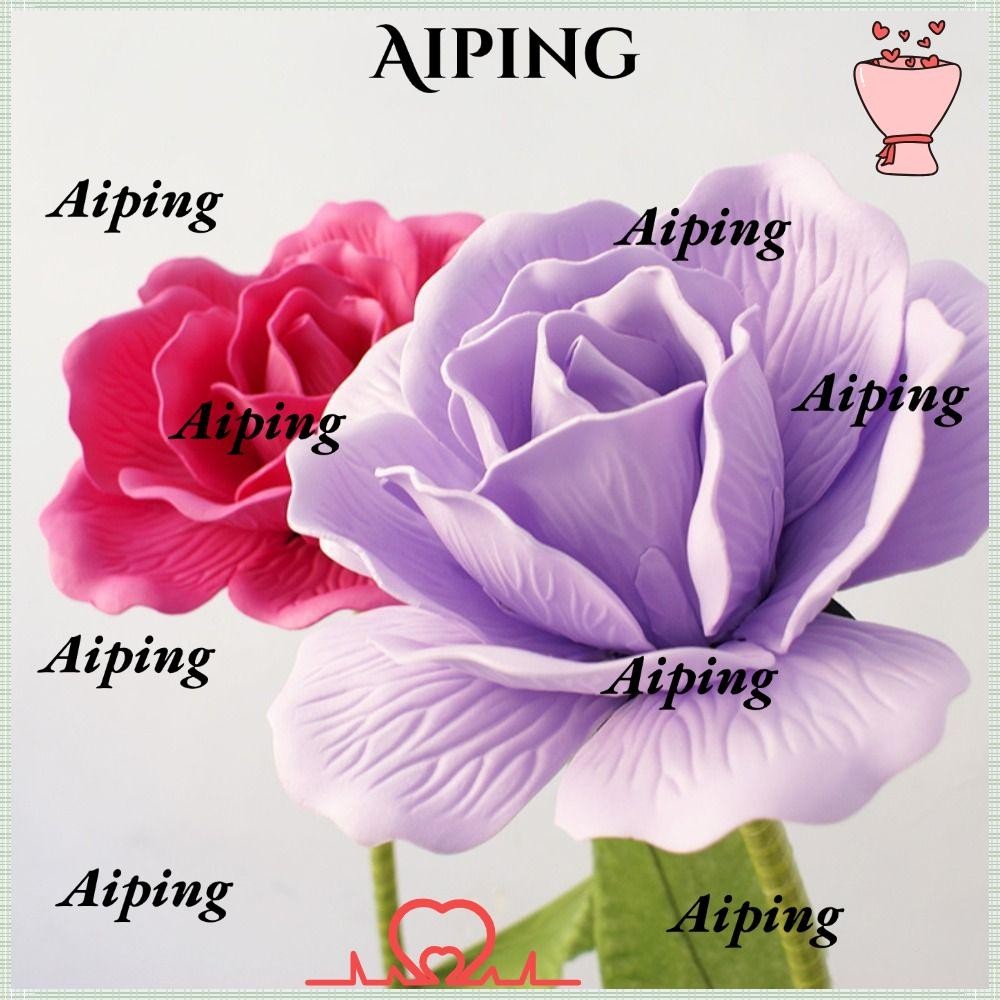 AIPING Giant Artificial Flower, Outdoor 40cm Simulated Rose Head ...