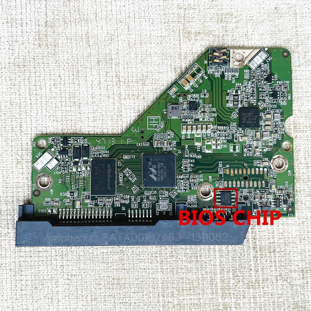 RQ`Western Digital hard disk circuit board WD1600AABS / 2060-771985-001 REVP1 , 2060 771985 001 ...