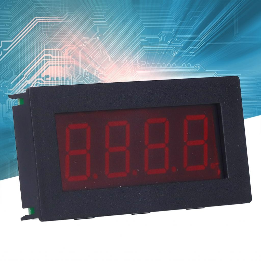 Maib 4 Digit DC5?36V Serial Port Digital LED Panel Meter PLC Display ...