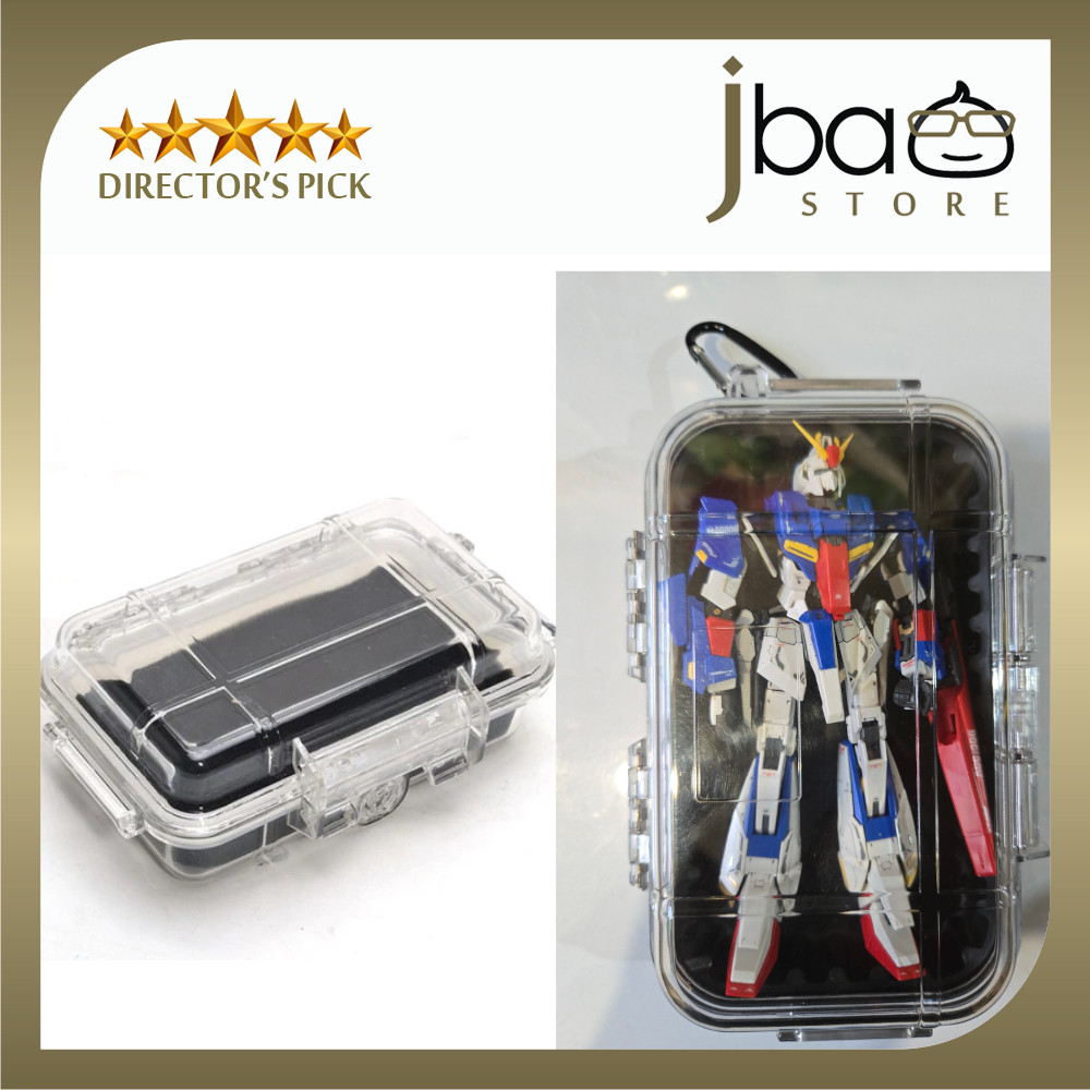 1/144 Gunpla Gundam ABS Transparent Sealed Storage Box, Shockproof Dry ...