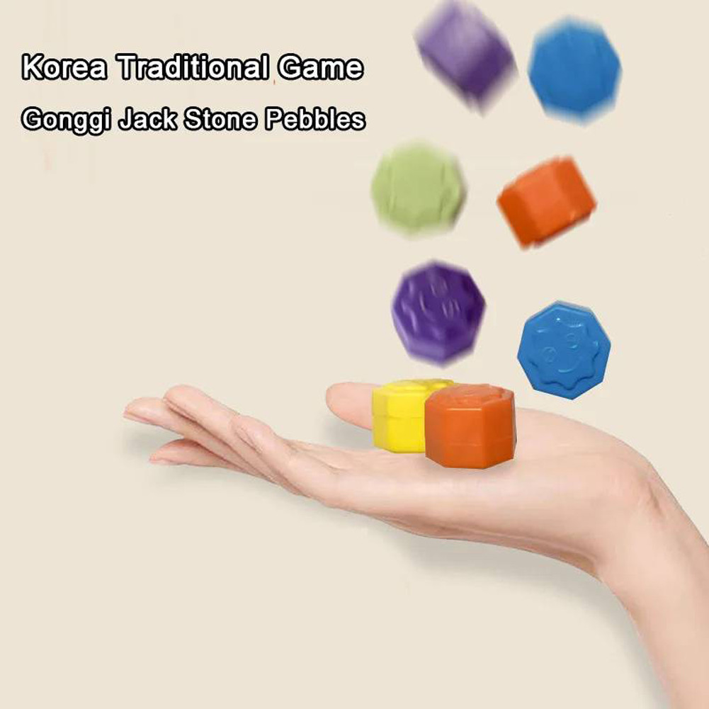 ~ Korea Traditional Play Game Stone Catching Game Fun Gonggi Set Stress ...