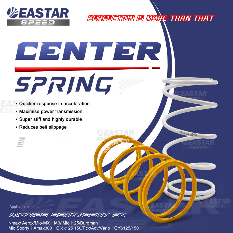 RACING CENTER CLUTCH SPRING MIO/ NMAX/ CLICK/ ADV/ BEAT/ GY6 1000 ...