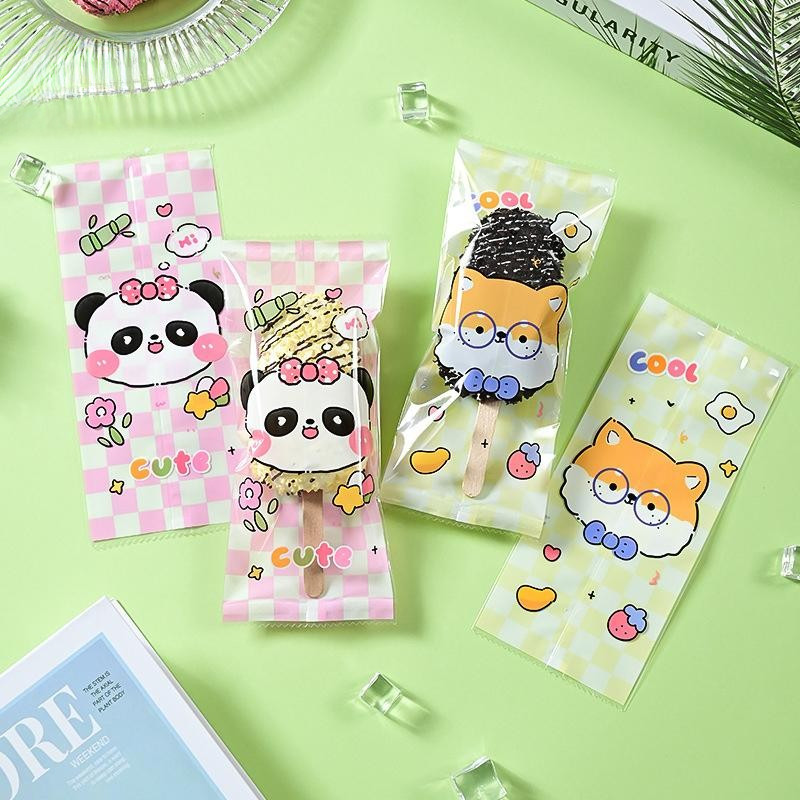 Food Grade Ice Cream Bag,Disposable Plastic Popsicle Protective Cover ...