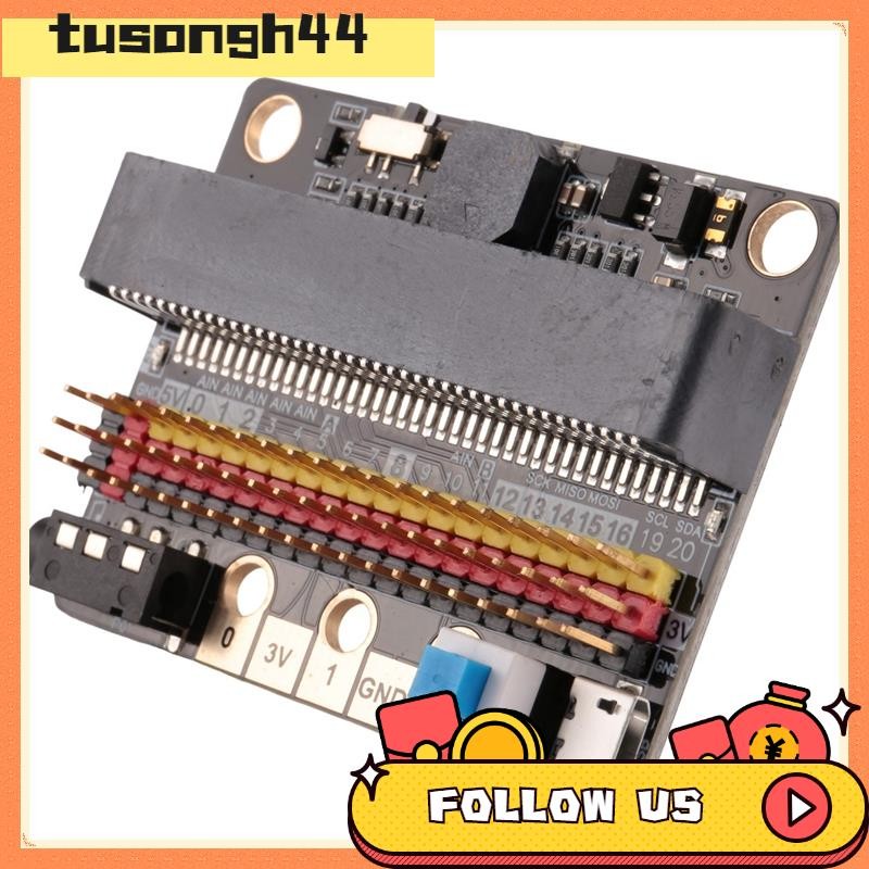 Micro-Bit Expansion Board IOBIT V2.0 Breakout Adapter Shield with Buzzer for BBC Kids'S Python ...