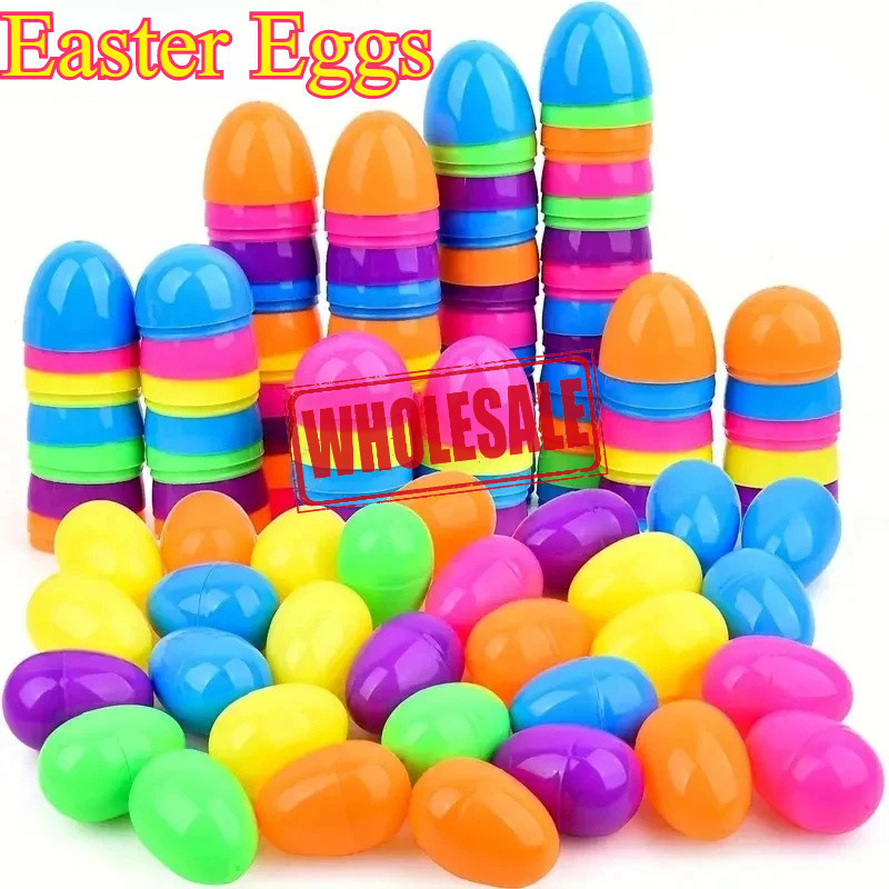 [Wholesale Price] Creative Colorful Reusable Plastic Eggs- Candies ...