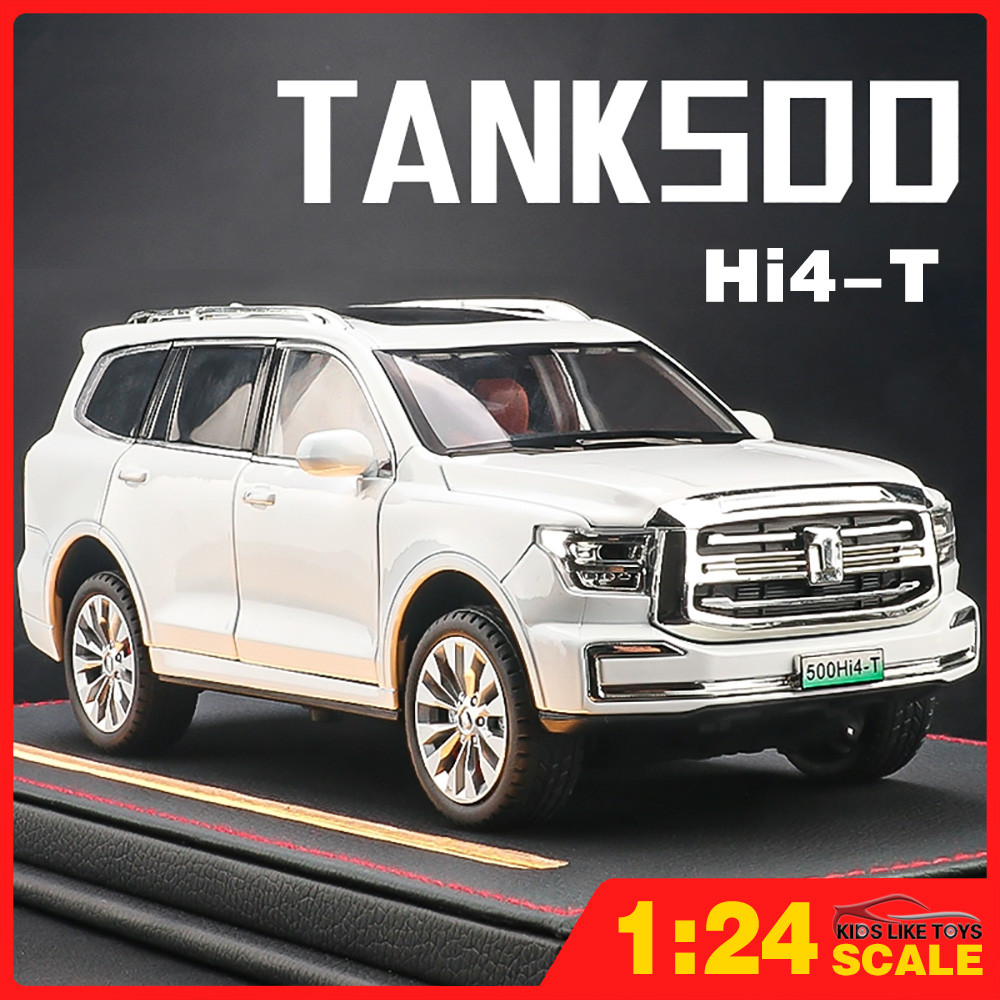 KLT 1:24 Tank 500 Hi4-T Diecast Model Car Alloy Cars Toys Collection ...