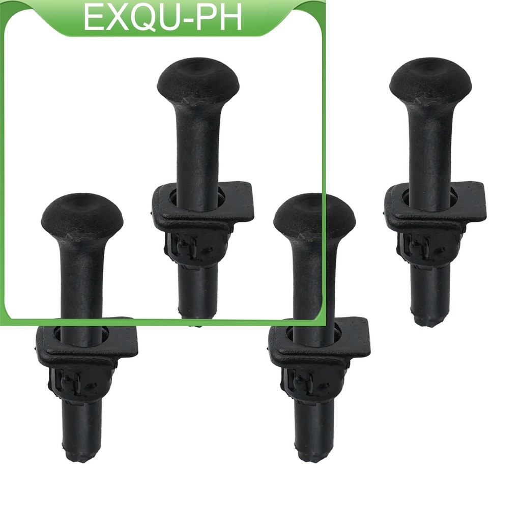 (EXQU-PH) 4 Sets Car Door Safety Lock Button Base Locking Knob For Golf ...
