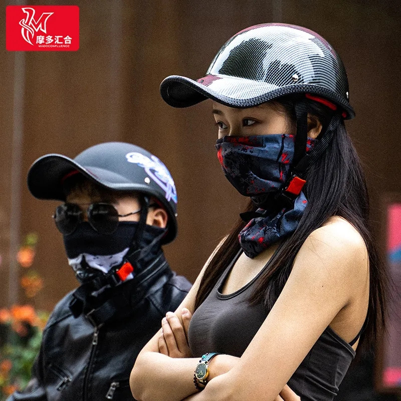 Knight Helmet Baseball helmet Retro Helmet Unisex Haley Half Helmet ...