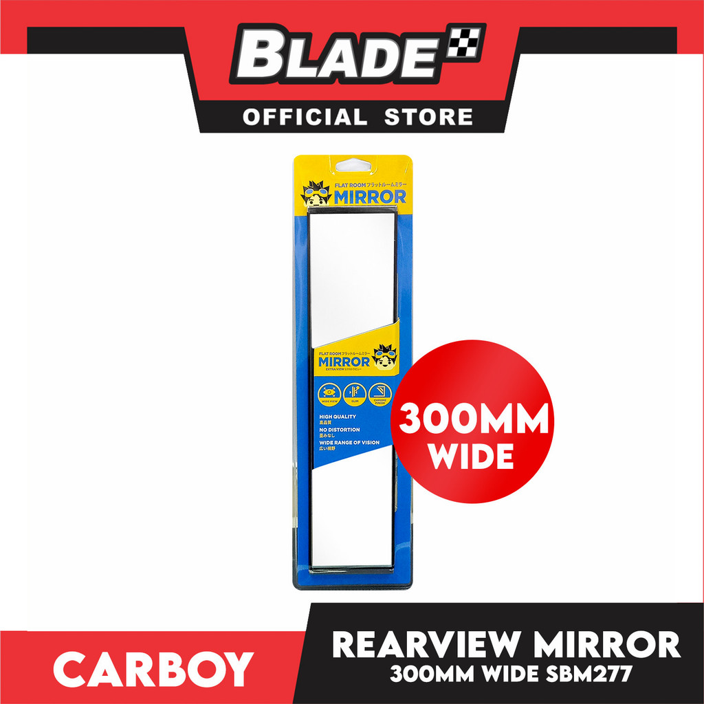 Carboy Rearview Mirror Flat SBM-277 300mm | Shopee Philippines