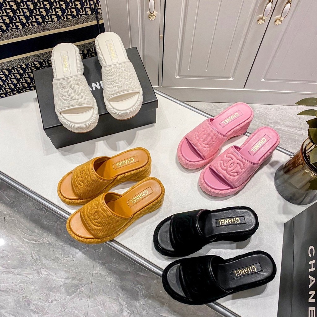 [2025New]C Home Double C Women's Pink Platform Shoes Height Increasing ...