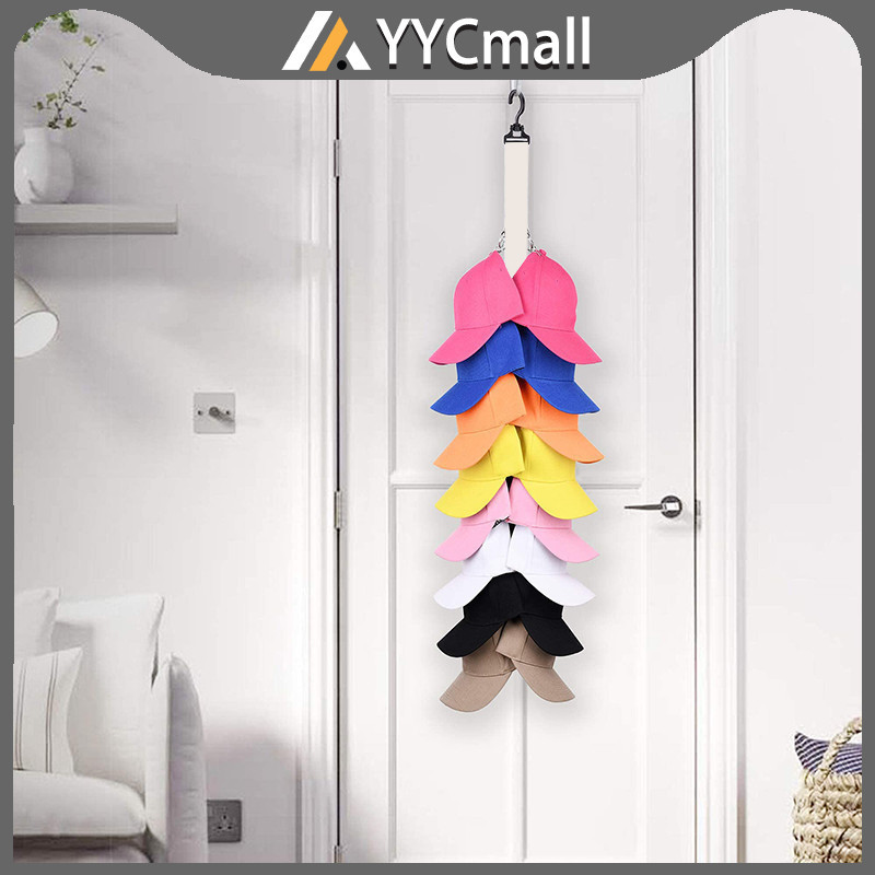 Beige Cap Storage Hook Rack Punch-free Hat Storage Device DIY Hanger ...