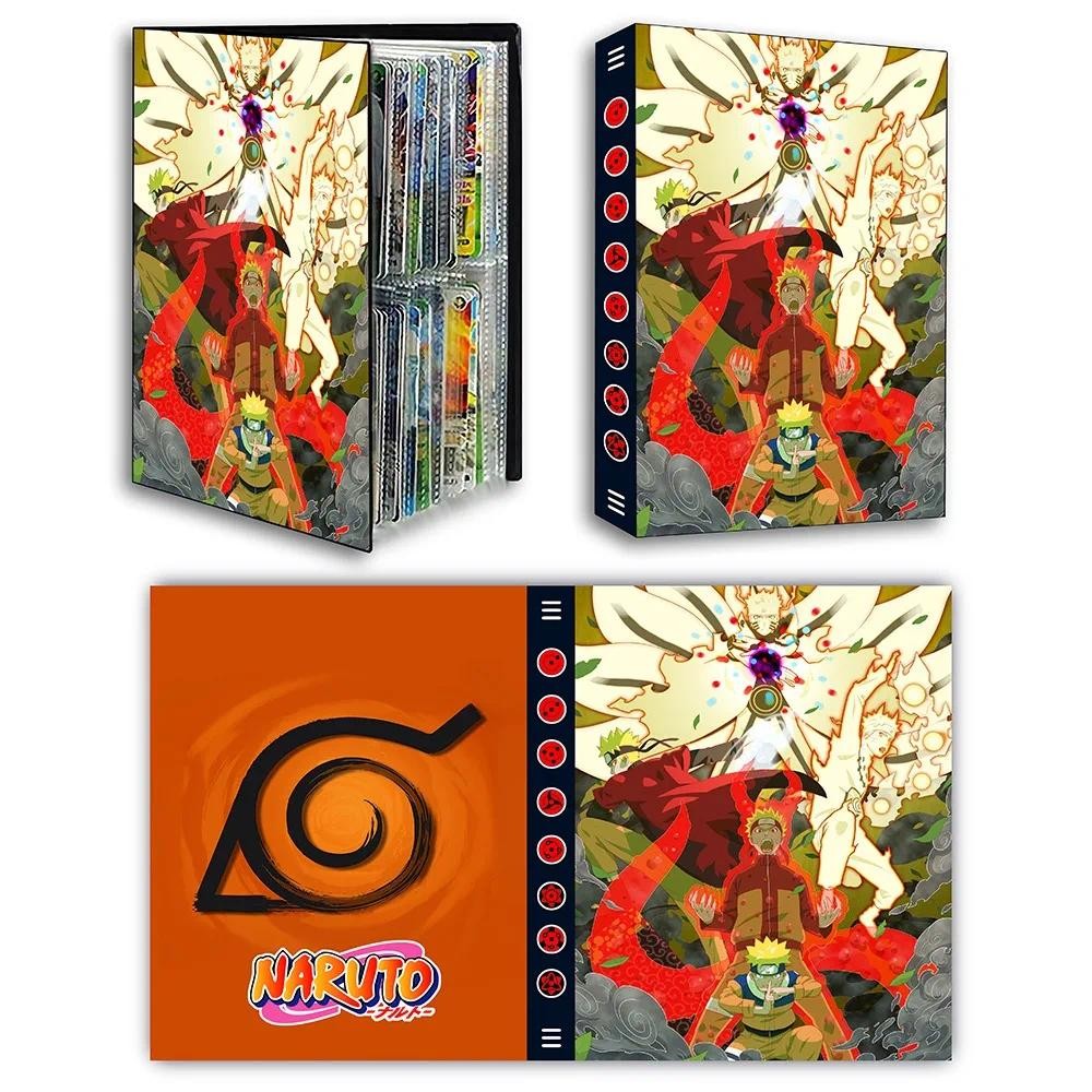 Naruto Cards Album 240Pcs Card Book Map Letters Holder Binder Uzumaki ...