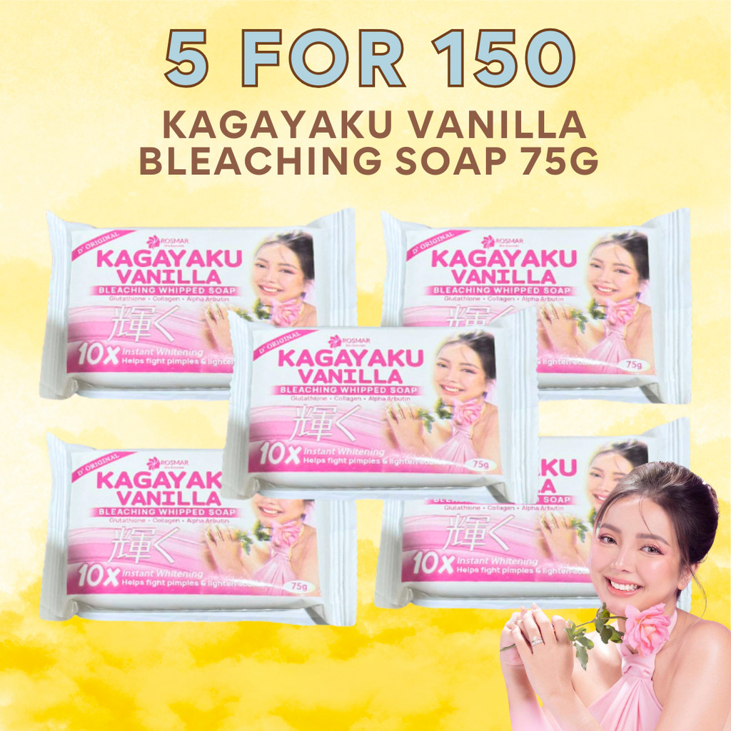 ROSMAR VANILLA KAGAYAKU BLEACHING WHIPPED SOAP 75g | Shopee Philippines