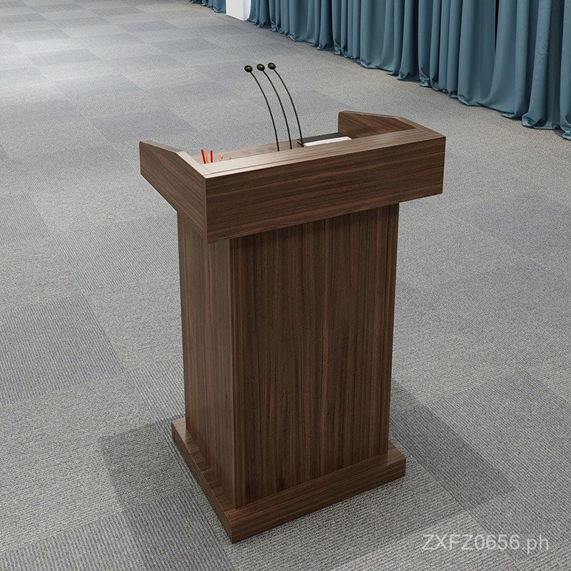 School Reception Desk Lectern Host Stand Speaking Platform Front Desk ...