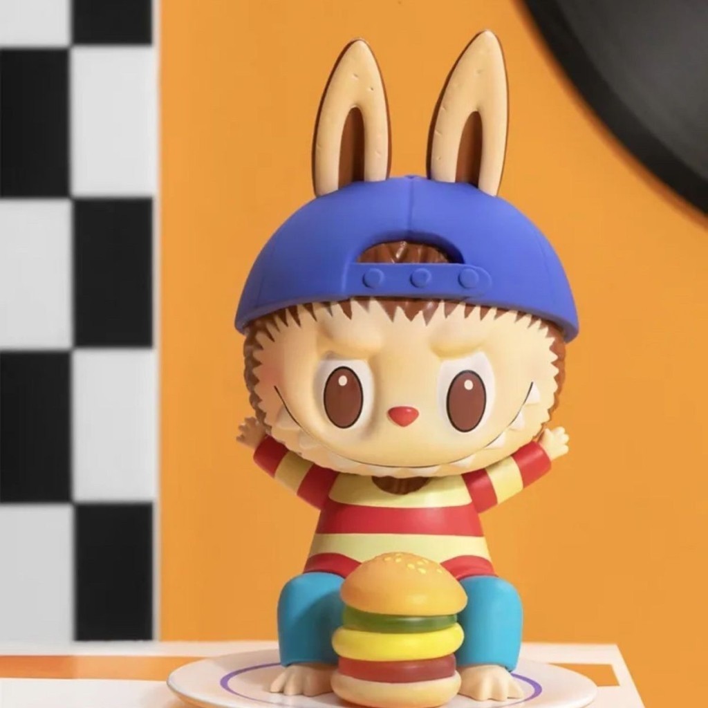 P POPMART Labubu zimomo Sweet Burger Limited Edition Elevator | Shopee ...