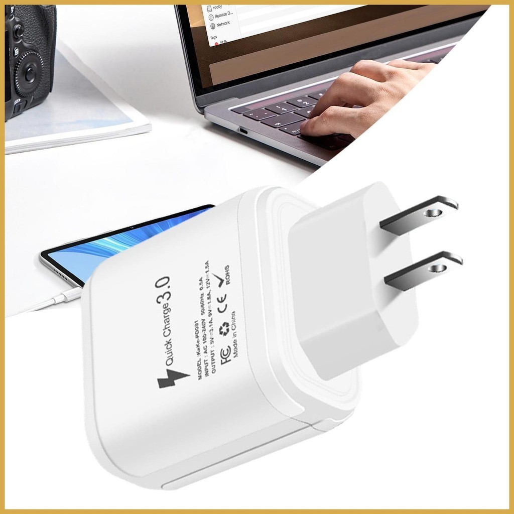 Charging Blocks USB C Fast Charging 5V3.1A 4-Port Powered Adapter Type ...