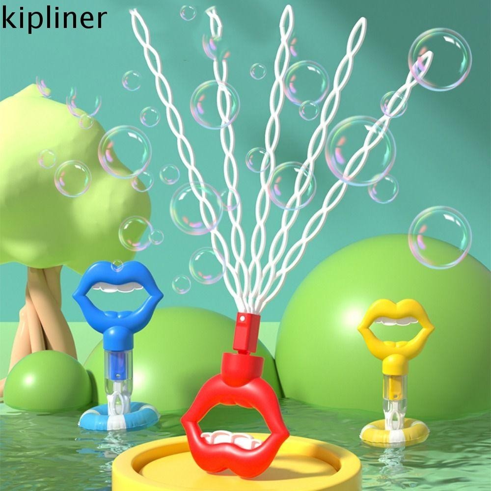 KIPLINER Bubble Stick, 40 Hole Lip Children's Bubble Wand, Portable 5 ...