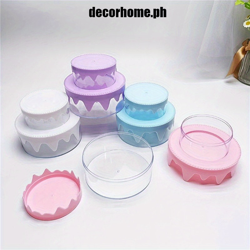 (decorhome.ph)1PC Double layered Cream Cake Box Material DIY Cream Gel ...