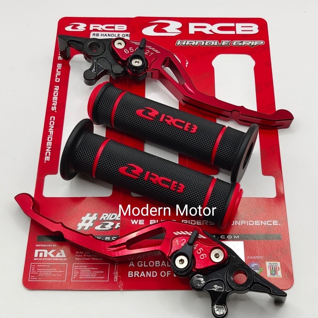 PACKAGE 2IN1 Handgrip RCB HG55 Racing Boy Original + Scale Handle CNC ...
