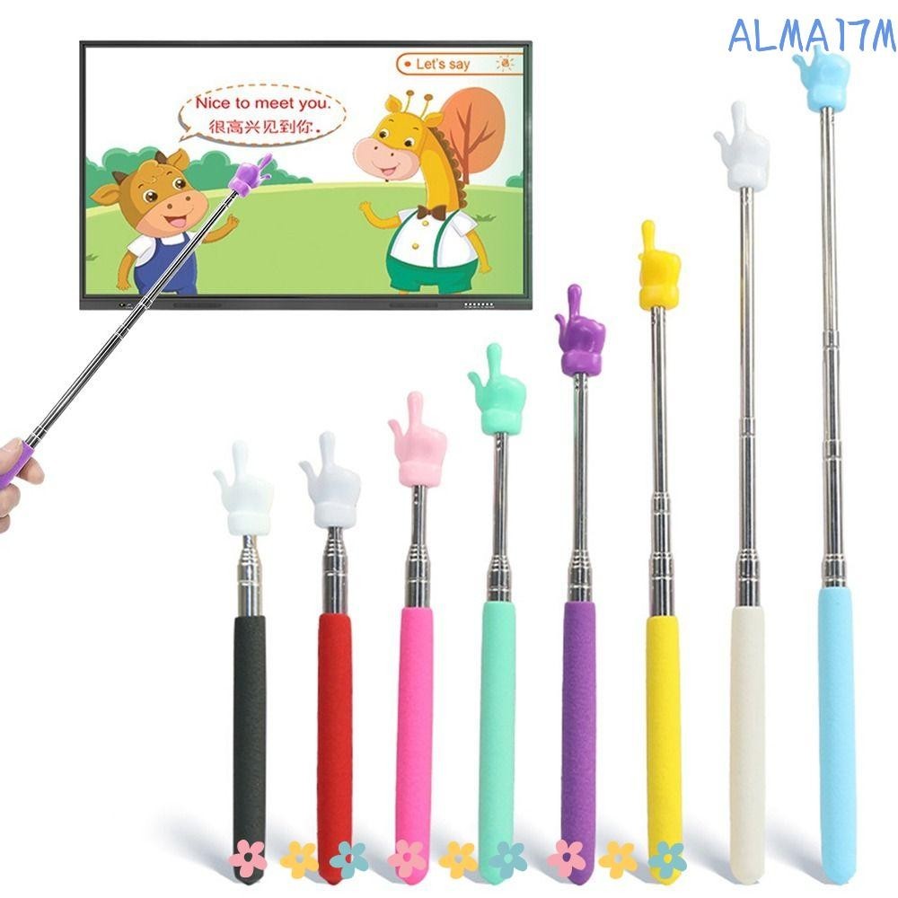 ALMA1 Finger Reading Sticks Educational Learning Toys Telescopic Rod ...