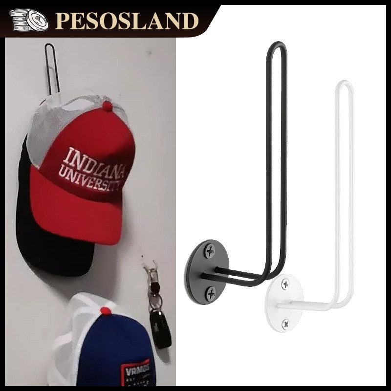 1Pcs Caps Hangers Rack Baseball Hat Hooks Wall Hanging Cap Organizer L ...