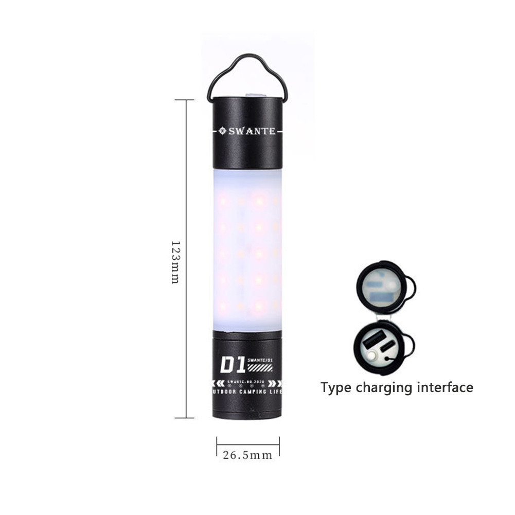 LED Camping Light 2600mAh Camping Lamp 350LM Camping Stick Light IPX4 ...