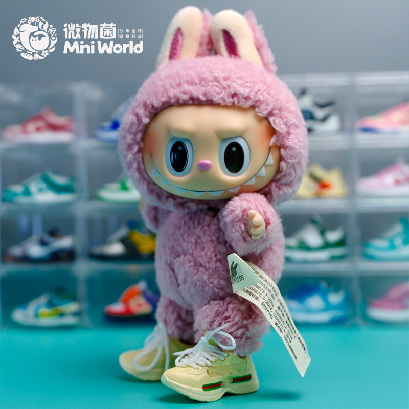Labubu Wearable 3D Sneaker Model Doll Accessories for Labubu Figurines ...