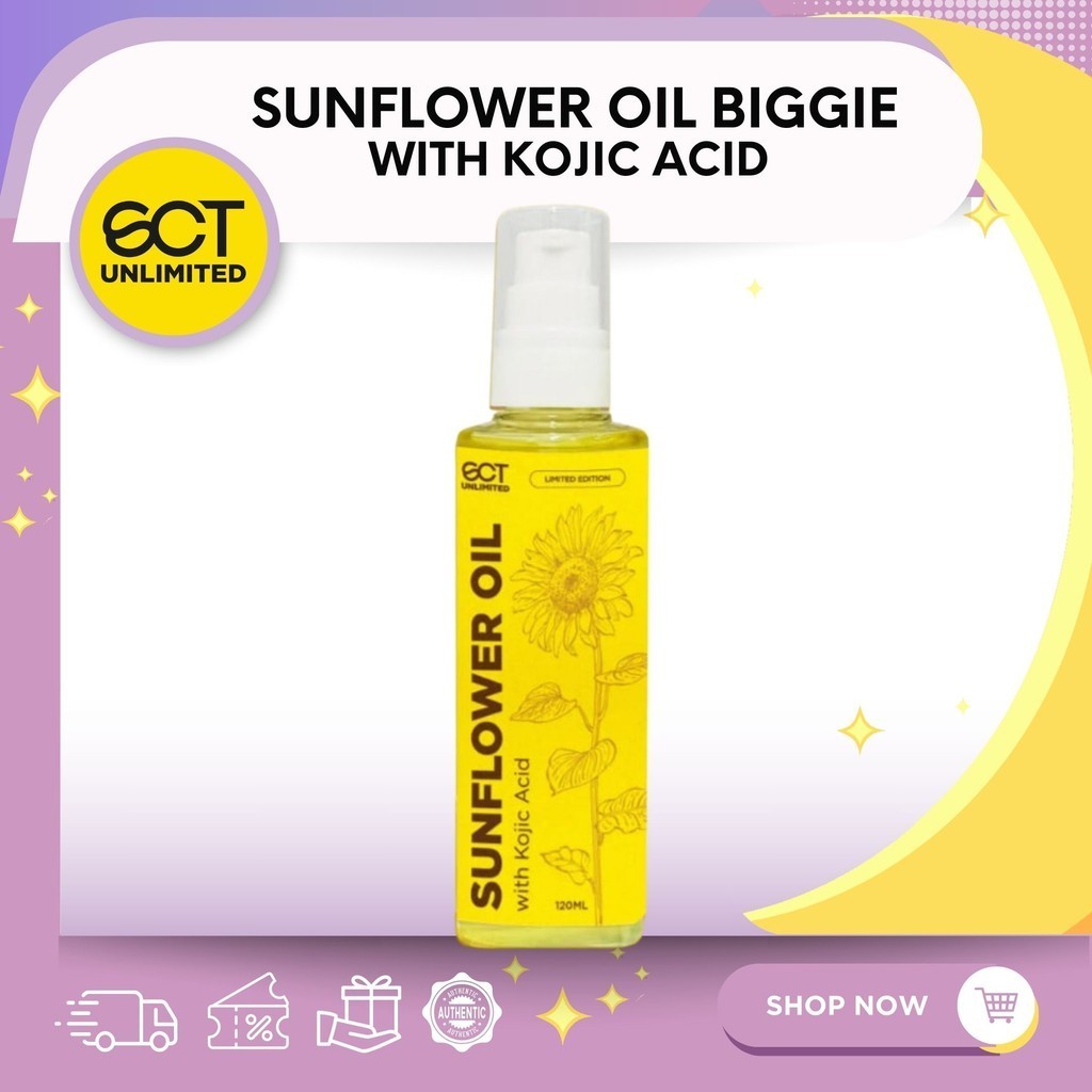 SCT Unlimited BIG Sunflower Oil with Kojic Acid 120ml | Big Size ...