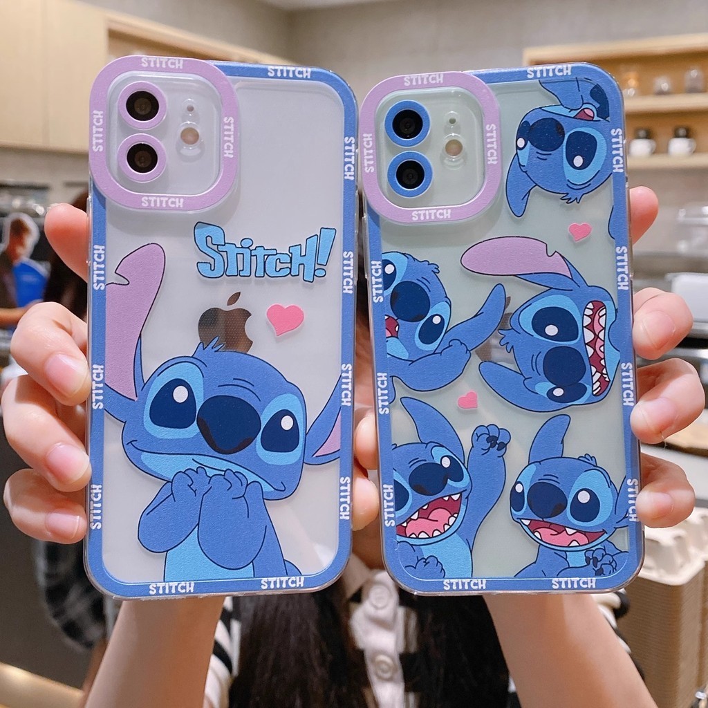 Cartoon Stitch mobile phone case na angkop para sa iPhone 12 Pro 13 Pro ...