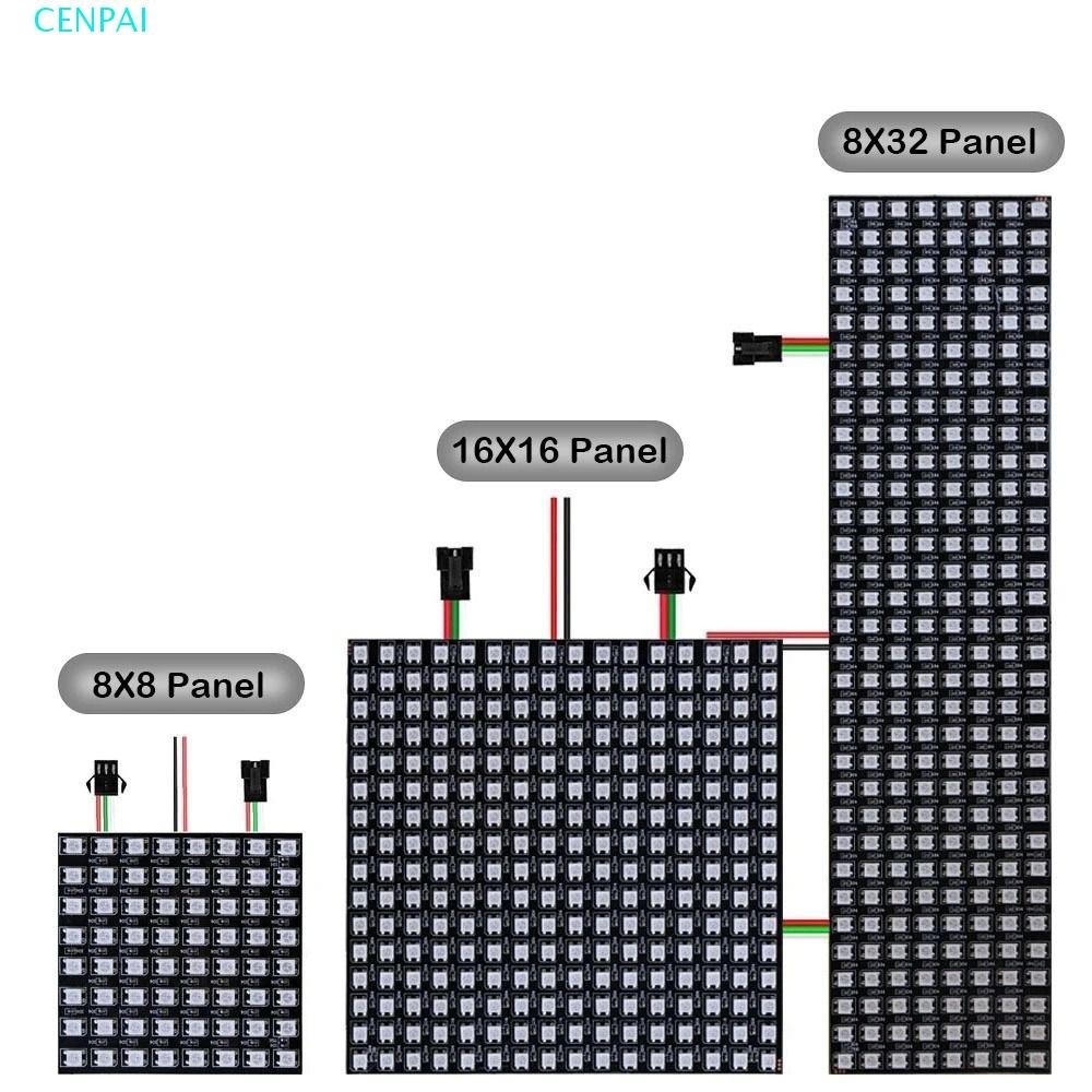 CENPAI Pixels Led Panel DC5V Individually Addressable RGB LED WS2812B ...