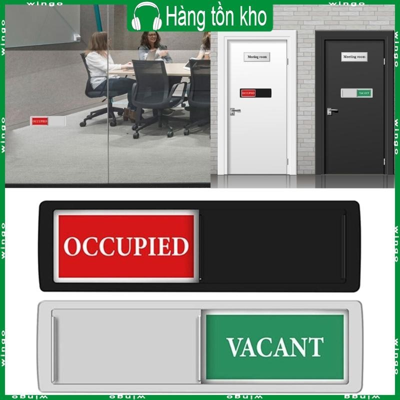 WIN Magnetic Sliding Door Sign Occupied Vacant Signs Easily Determine ...