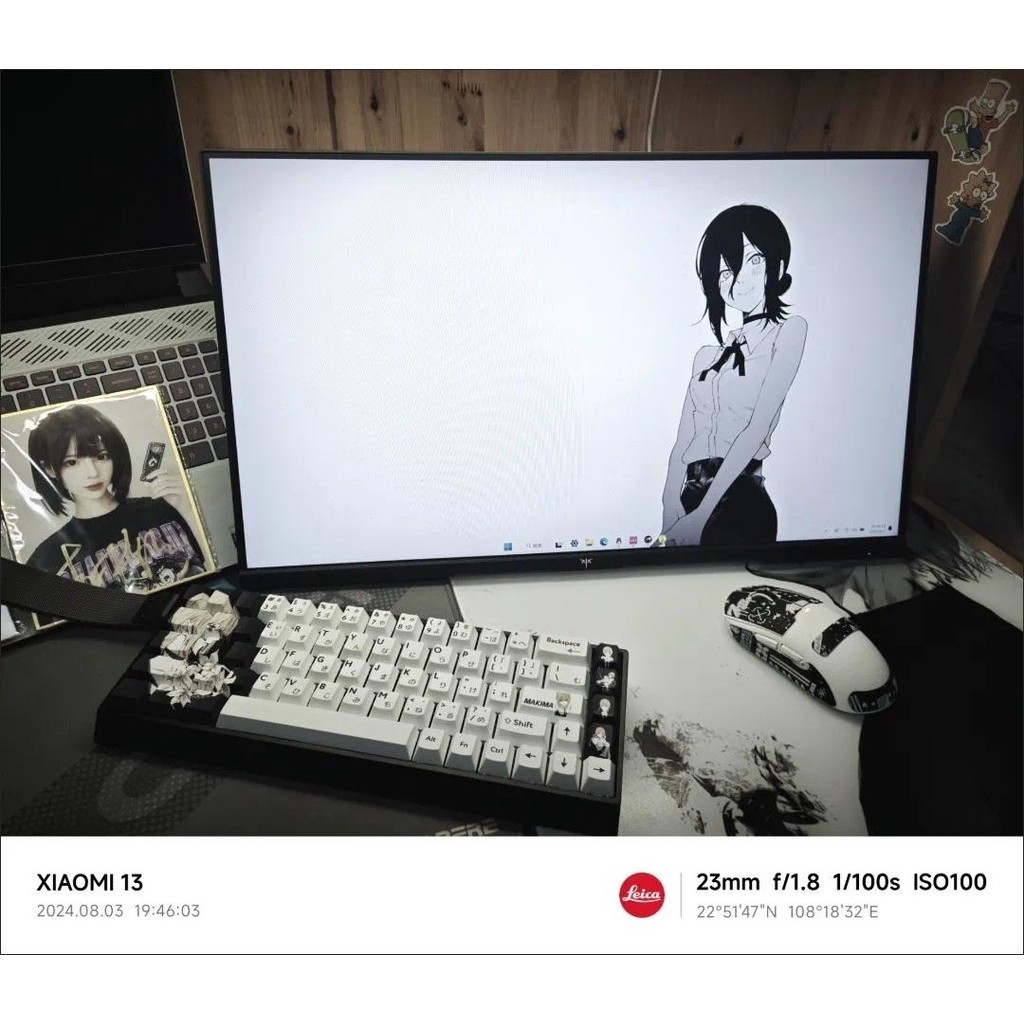 Makima Japanese Keycap Cherry Profile PBT Five-sided Dye Sublimation ...