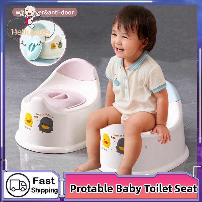 Baby Toilet Potty Trainer For 0-5 Years Old Child Portable Cute Non ...