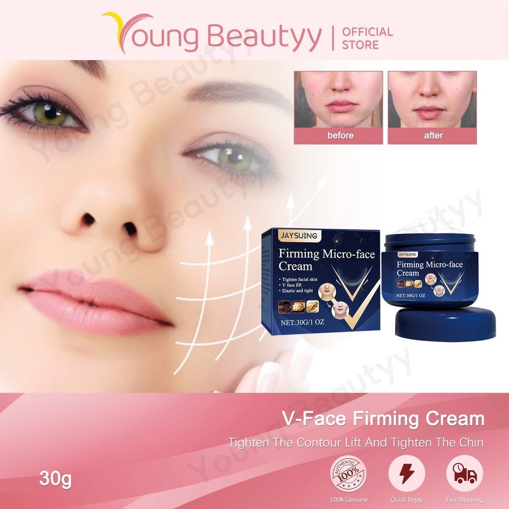Jaysuing V Face Firming Cream Tightens Contours Reduces Double Chin ...