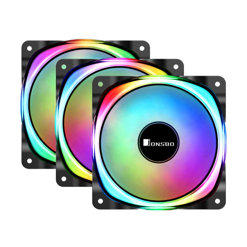 Jonsbo FR-701 Computer PC Case ARGB Fan 120mm 9 Blades Addressable RGB ...