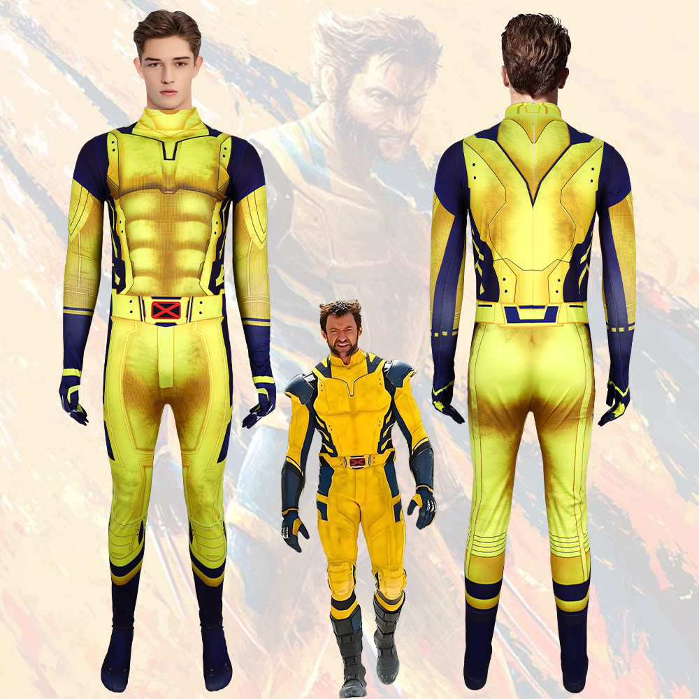 2024 Halloween Deadpool and Wolverine cosplay Costume Uncle Wolf ...