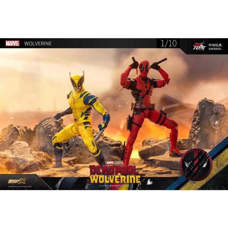 Ready Stock Free Shipping Animation Toys Marvel Movie Wolverine Logan ...