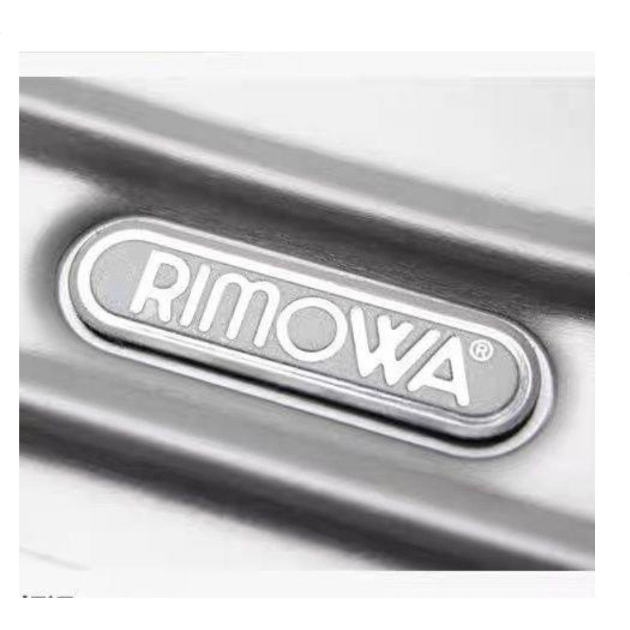 Waterproof aluminum alloy Rimowa logo, luggage label sticker high ...