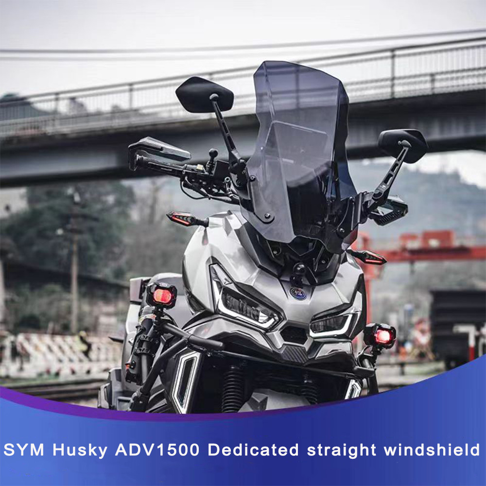 For SYM HUSKY 150ADV Motorcycle Organic Glass Headlight Fairing ...