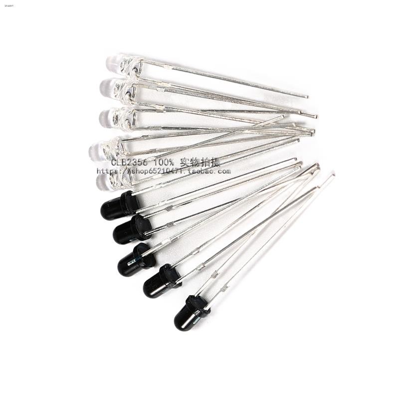 3MM infrared receiver tube infrared transmitter tube 940NM infrared ...