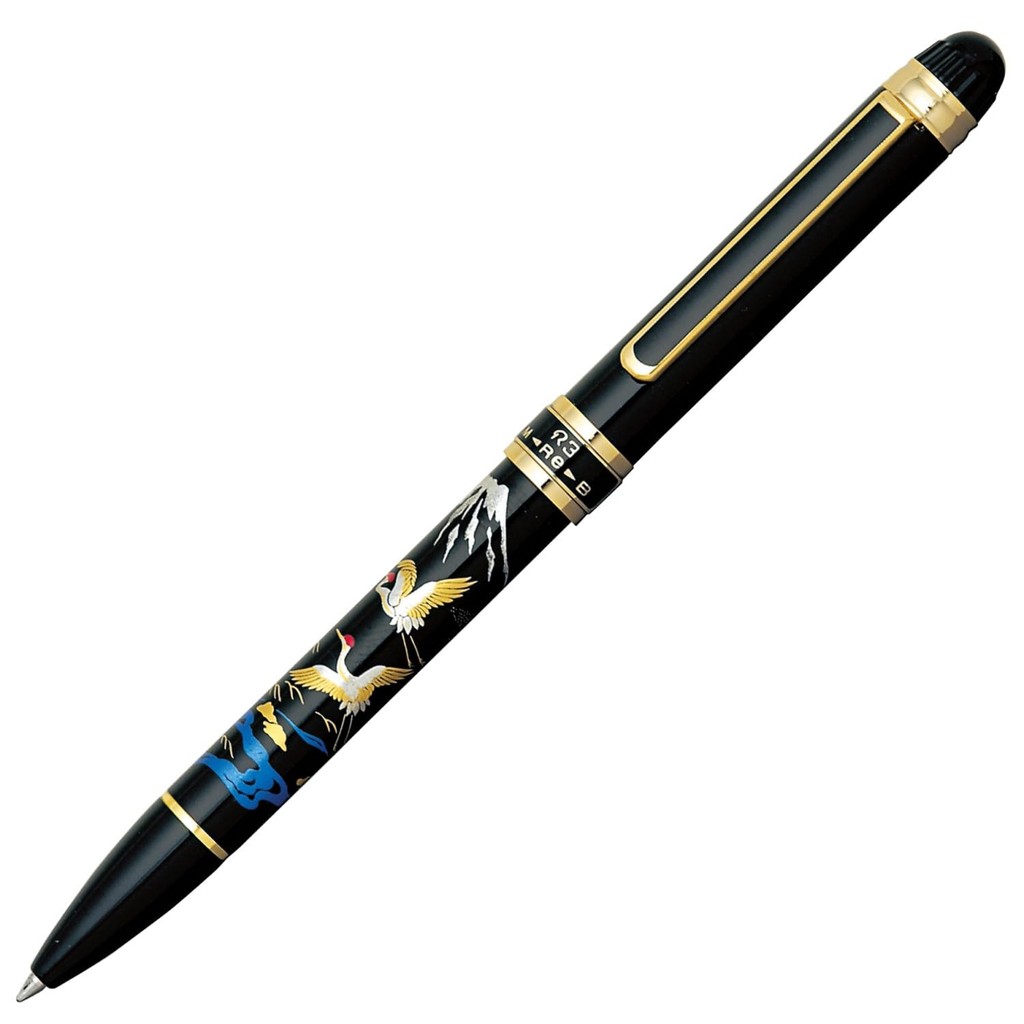 Platinum Mannen Pen Modern Makie 3 Function Writing Sharp + Ballpoint ...